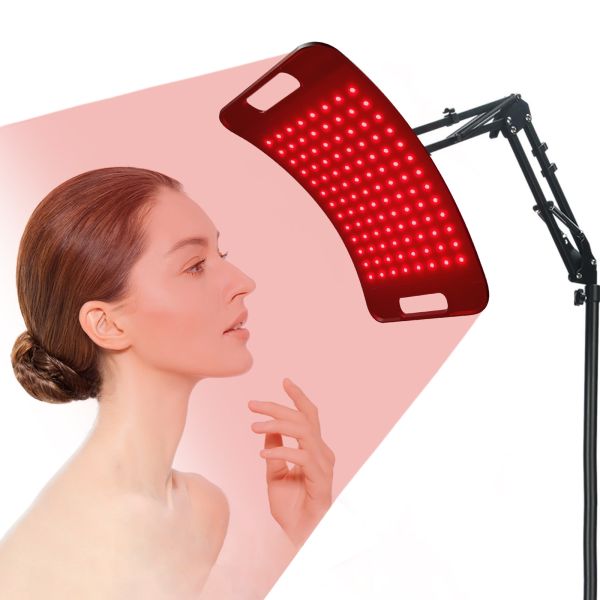Quality 24w Red Light Therapy Panel with Stand Dimming Gear 4 Modes Output Voltage DC12V for sale