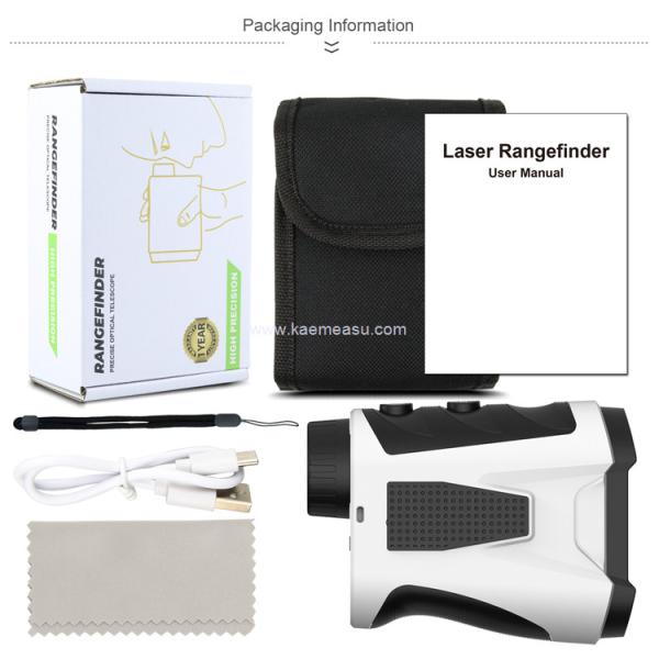 Quality Kaemeasu G1000 USB Charging Disc Golf Rangefinder Laser Range Finder for sale