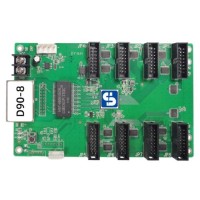 Quality Universal Acceptance Card D90-8 with 8 HUB75E Interfaces 32 Scans Support for sale