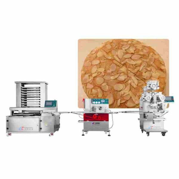 Quality Puff Pastry Cookie Encrusting Machines Used In Biscuit Factory for sale