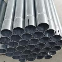 Quality D45mm Galvanized Steel Chicken Feed Pipe Chicken Feeding Line Parts for sale