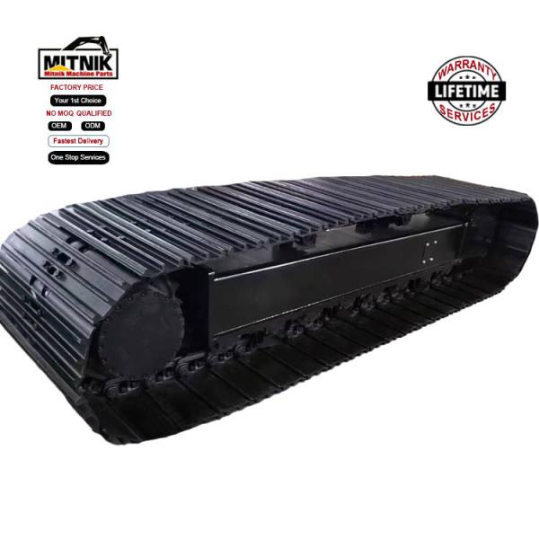 Quality OEM Customized 8T Rubber Track Chassis Perfect for Manufacturing Plant for sale