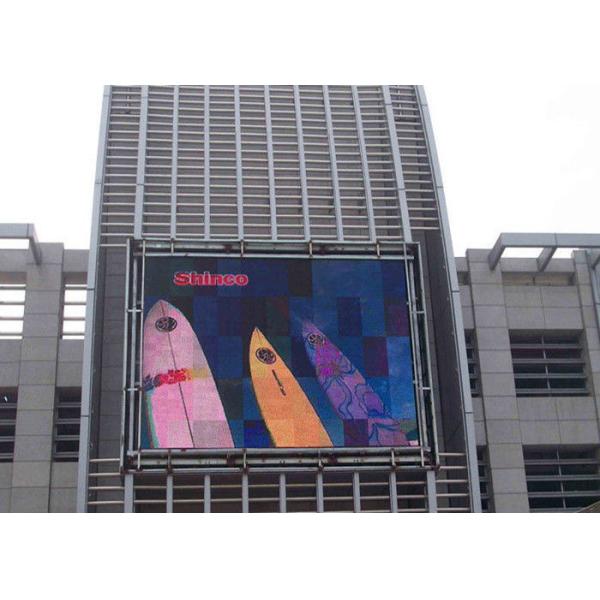 Quality Synchronous SMD P8 Outdoor Full Color LED Display Boards With Wide View Angle for sale