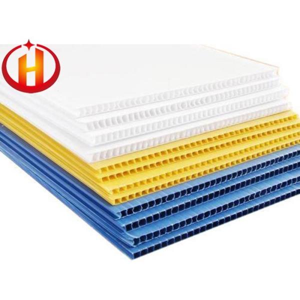 Quality Custom Non Toxic Durable Yellow Correx Sheets Fireproof for sale