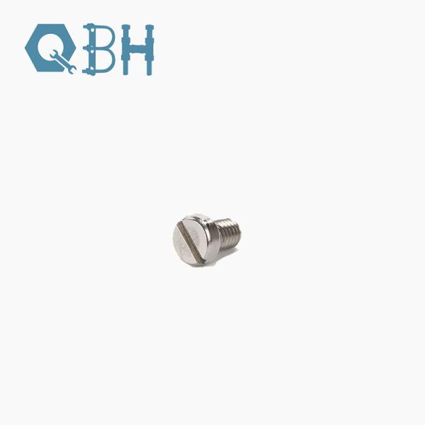 Quality Slotted Flat Head Bolt Screw M12 Stainless Steel for sale