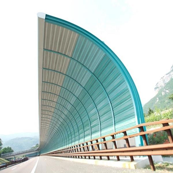 Quality Lake Blue 4mm Polycarbonate Hollow Sheet for sale