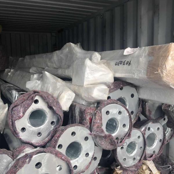Quality 10-100m Tubular Steel Tower Triangular Self Supporting Mast for sale