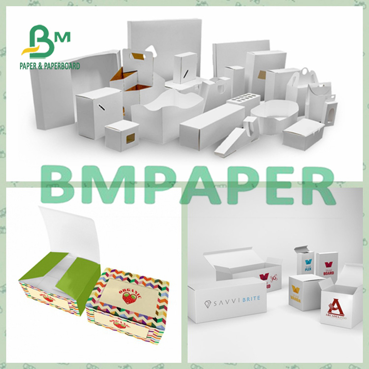 300GSM Great Stiffness C1S Folding Box Board For Cosmetics Boxes