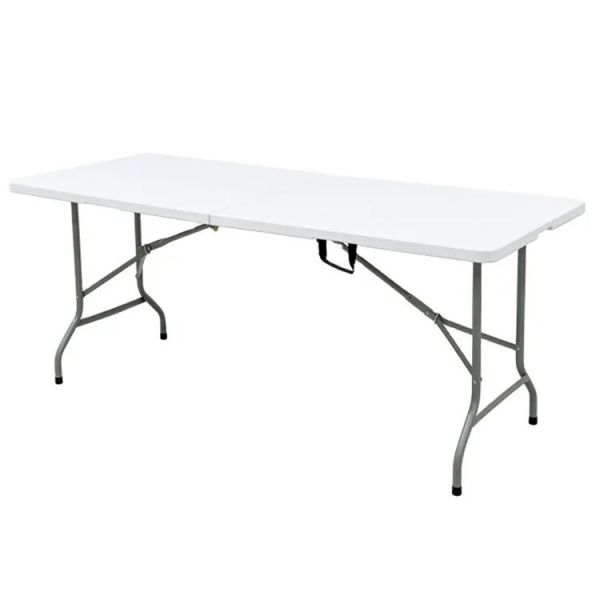Quality Modern Design 6FT Plastic Folding Table for Easy Carrying at Outdoor Garden Events for sale