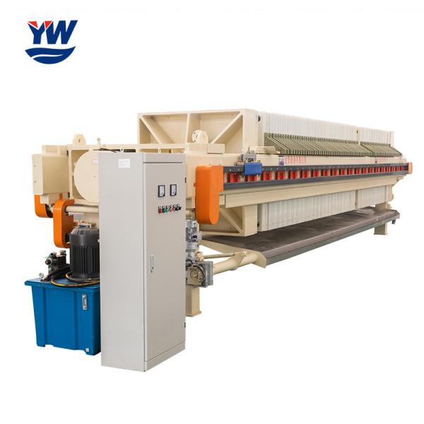 Quality Automatic Recessed Plate Filter Press Hydraulic System For Building Chemical for sale