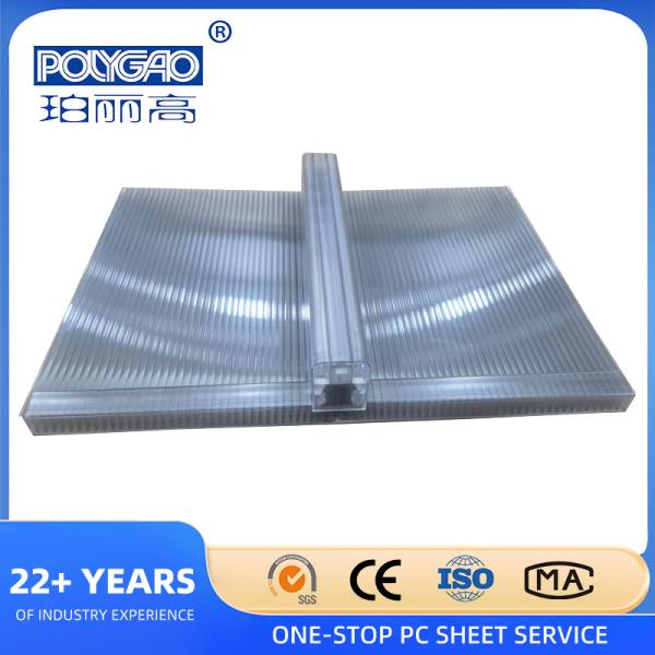 Quality Customized Length And 500-1050 Mm Width Danpalon UV Blocking Multicell for sale
