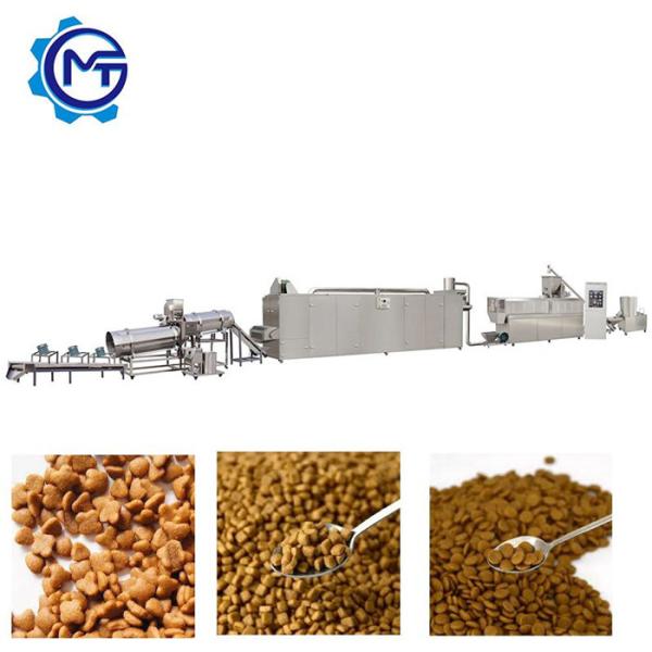 Quality 45kw Pet Food Processing Line Double Screw Extruder Machine Silk Road65 for sale