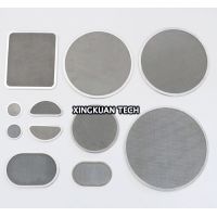 Quality Framed Packs Extruder Wire Mesh , Extruder Screen Pack For Synthetic Fibers for sale