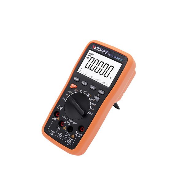 Quality 22000 Counts Digital Auto Range Multimeter LCD Display VICTOR 86E for sale