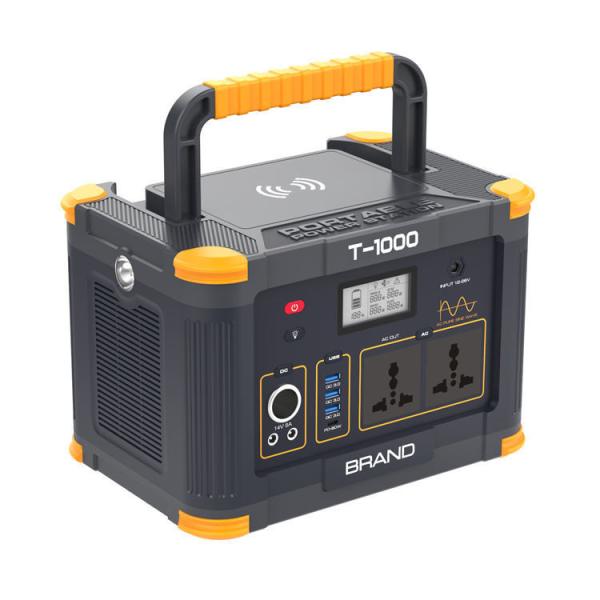 Quality Phone Charging 1000W Portable Power Station 1kw Power Bank With PD Function for sale