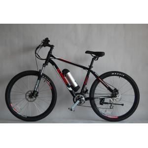 Quality Brushless Electric Motor Mountain Bike Black Full Suspension Electric Mountain for sale