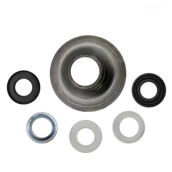 Quality Long Cycling Life 45mm Height Roller End Caps Metal Housing suitable for 6205 Bearing for sale