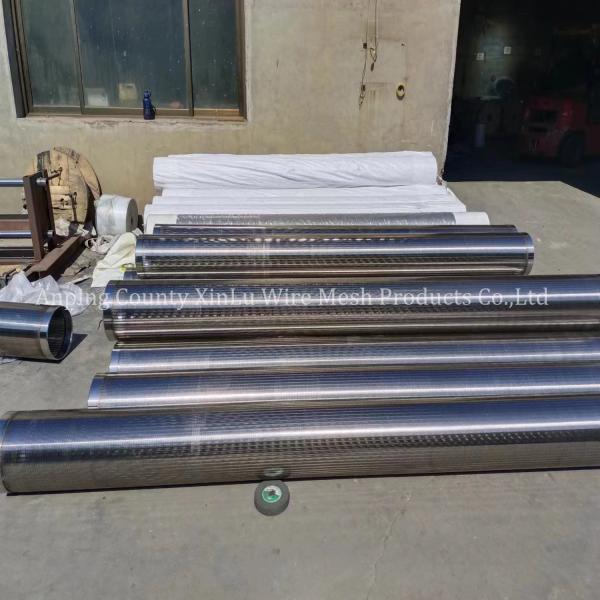 Quality Deep Well Johnson Vee Wire Screen Pipe for Various Water Treatment Applications for sale