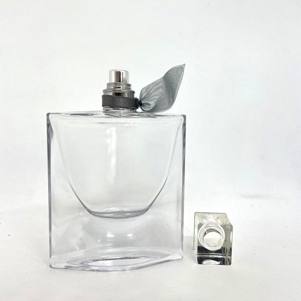 Quality 100ml Perfume Bottle Glass Press Spray Subpackage Empty Bottle Cosmetics for sale