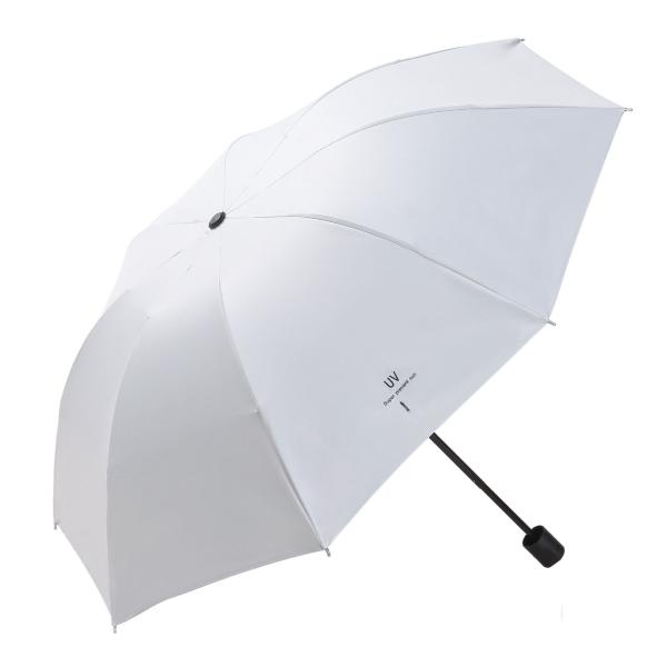 Quality 190T Nylon Fabric Three Fold Thick Vinyl Automatic Sunblock Umbrella for Child for sale