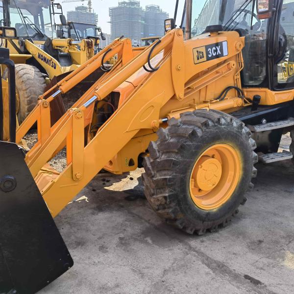 Quality Used JCB 3CX Backhoe Loader Excavator 6.07t Engine power 55kW for sale