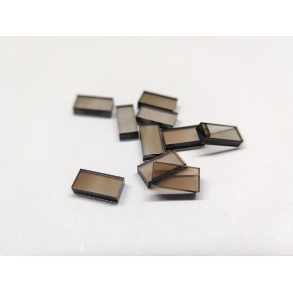 Quality Mono Crystal CVD Lab Created Diamonds 6x3x1.5mm Mechanical Grade For Cutting for sale