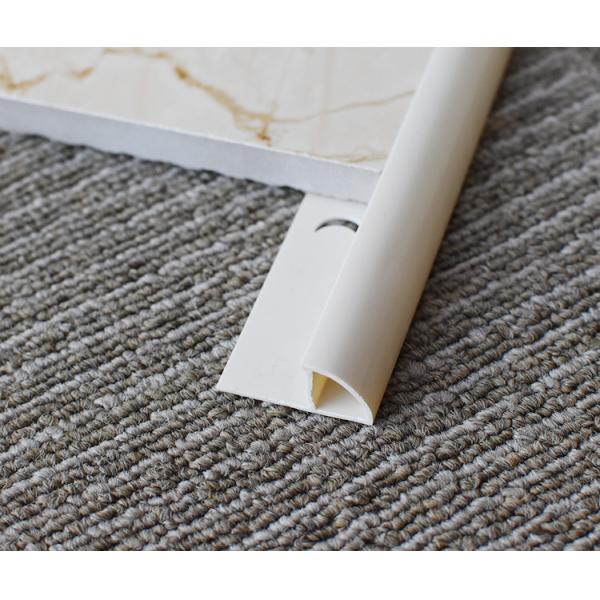 Quality White Aluminium Corner Tile Trim PVC Ceramic Tile Edge Corner Trim for sale