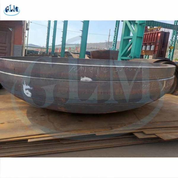 Quality Carbon Steel Dish Tank Head Formed Head 5200mm Diameter 25mm Thickness for sale