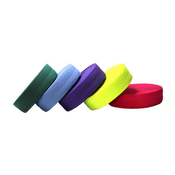 Quality Purple PP Nylon Elastic Webbing 2cm Spandex Elastic Band for sale