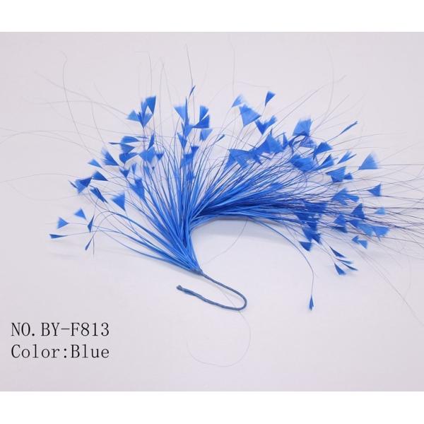 Quality Millinery Supplies Party Decoration Goose Feather Tree With Wire Accessory for sale