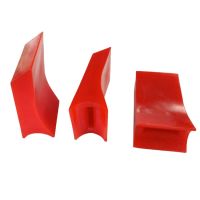 Quality High strength PU Scrapers Polyurethane Conveyor Cleaner 60-90 A Hardness for sale
