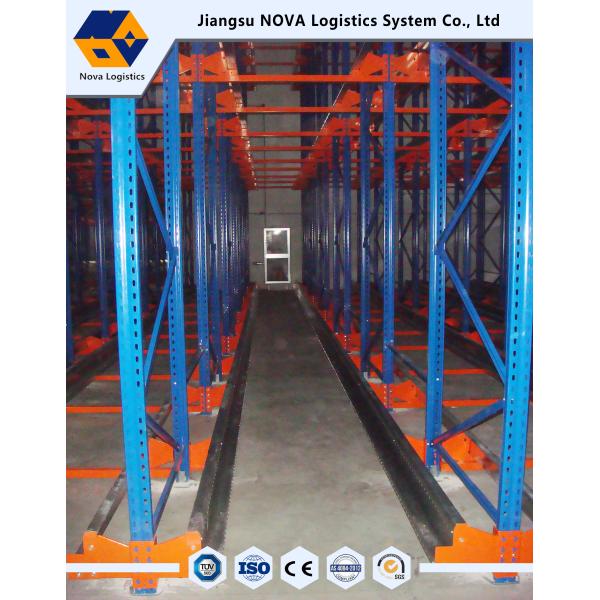Quality High Density Jiangsu NOVA Selective Heavy Duty Shuttle Metal Pallet Racks for sale