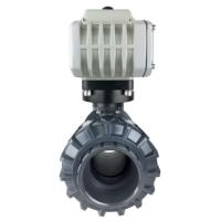 Quality DCL CSA Modulating Electric 200Nm PVC Control Valve for sale