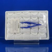 Quality Refreshing bleach cotton disposable cold towels for airline for sale