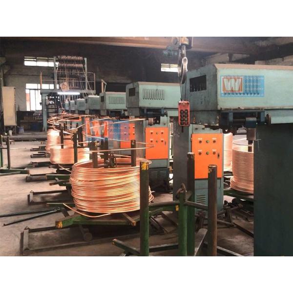 Quality Antiwear SGS Continuous Casting Equipment , Durable Upcast Copper Rod Machine for sale