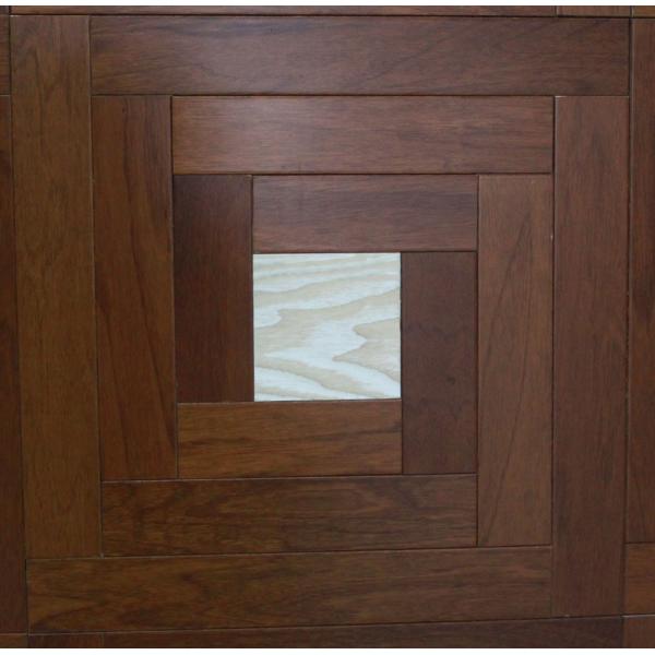 Quality Flat Versailles Panels Flooring Chinese Walnut And Ash Wood Parquet Floor for sale