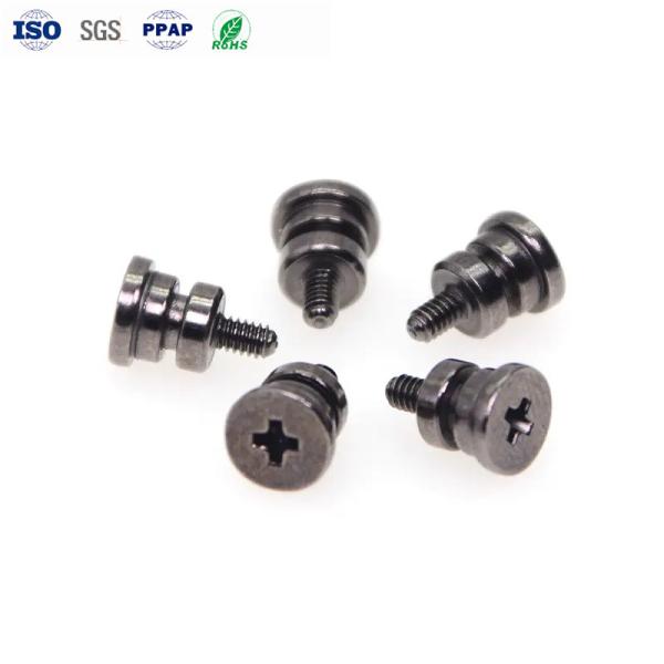 Quality Custom M4 Carbon Steel Black Nickel Shoulder Screw 2-50mm for sale