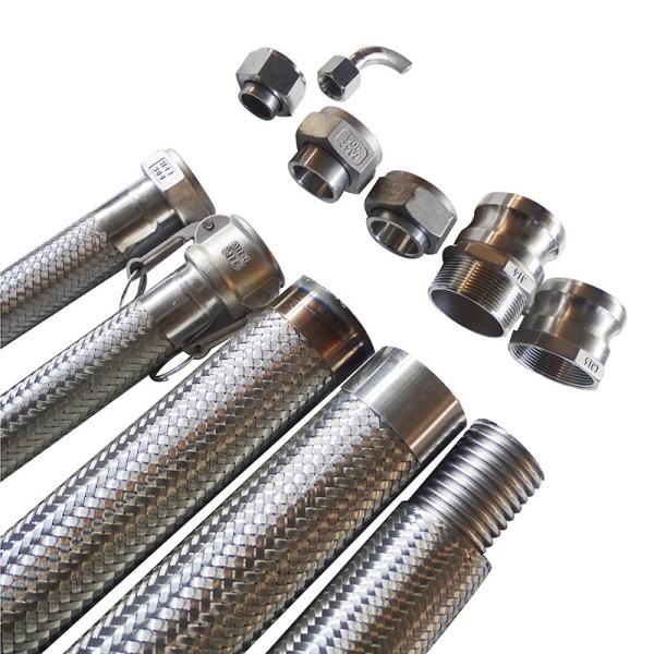 Quality Petroleum 304 Stainless Steel Flexible Hose Custom 3-12mm Thickness for sale