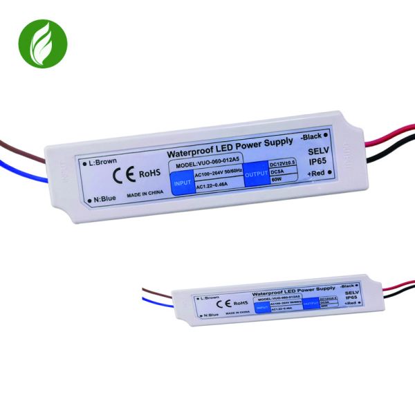 Quality SAA Lightweight 24V LED Strip Power Supply , Flameproof LED Driver For LED Strip for sale