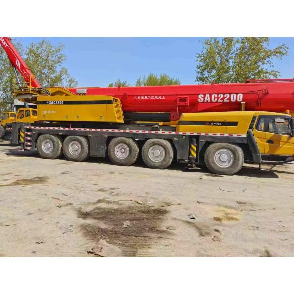 Quality Used Sany SAC 2200 Crane  220 Ton Capacity Travel Speed 80 Km/H for sale