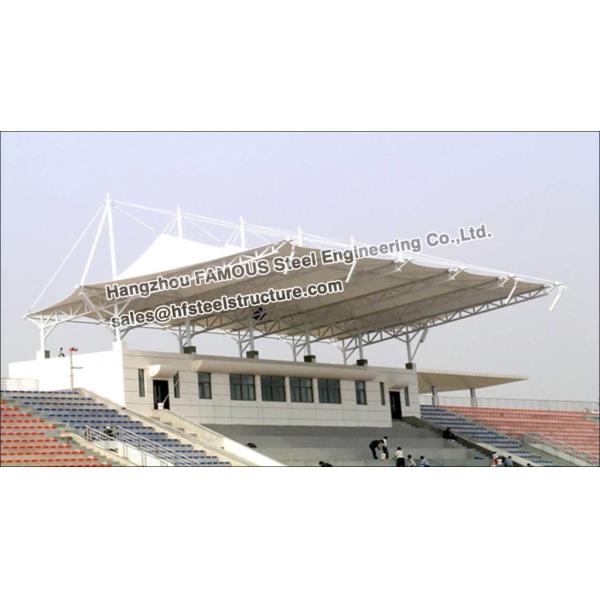 Quality Stadium Commercial Steel Buildings Membrane Structure reinforced for sale