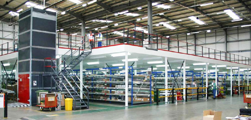 Steel Structure Garret Mezzanine Building 