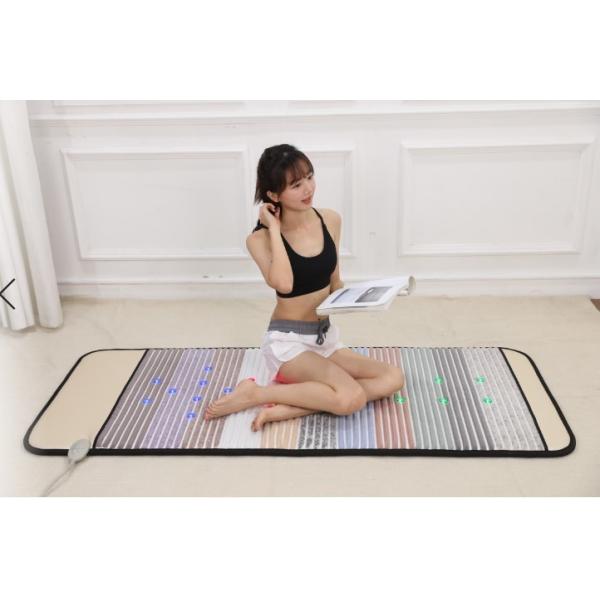 Quality Amethyst PEMF Jade Stone Heating Pad Mat for Detoxification for sale