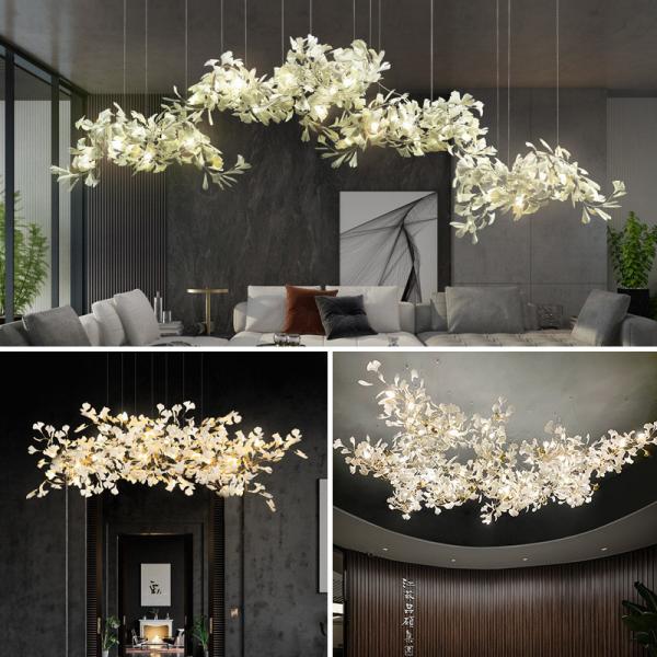 Quality Modern Staircase Project Customized Pendant Lamp Fixtures AC85V To 265V 6000K for sale
