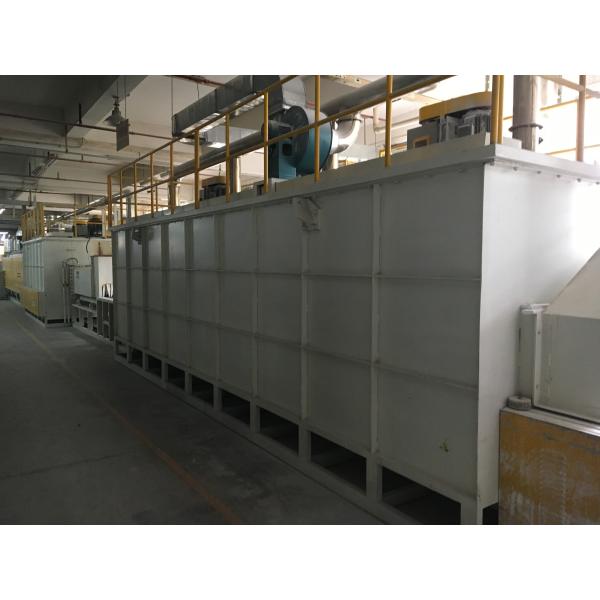 Quality 650degree Copper Aluminium Radiator Brazing Furnace Water Cooling for sale