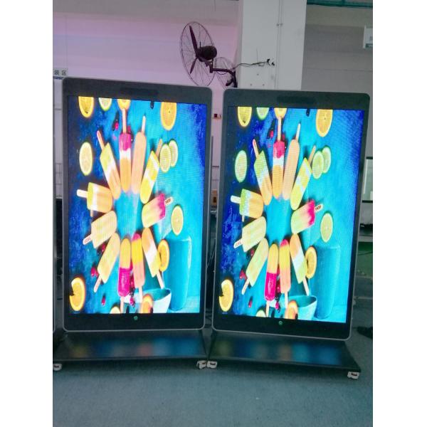 Quality WIFI HDMI LED Advertising Display Screen 2880Hz Free Standing Digital Signage for sale