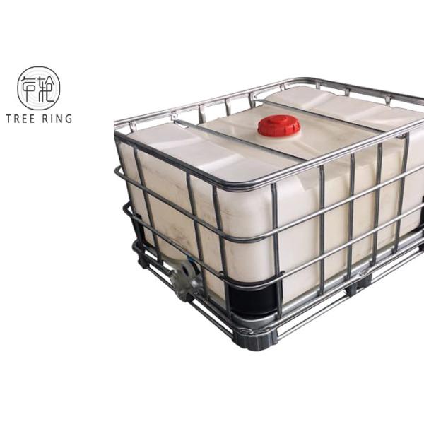 Quality Steel Caged Tote Stackable Ibc Liquid Storage Containers Tanks 500L / 132Gallon for sale