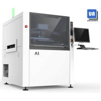 Quality A1 3KW Visual Solder Paste Printer 0.4-6mm PCB Screen Printer for sale