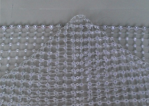 Quality 105W Facade Lighting Led Curtain Display Flexible P40 Full Color for sale