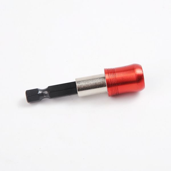 Quality 150mm CRV Material Hexagonal Shank Strong Magnetic Drill Bit Extension Set Red for sale